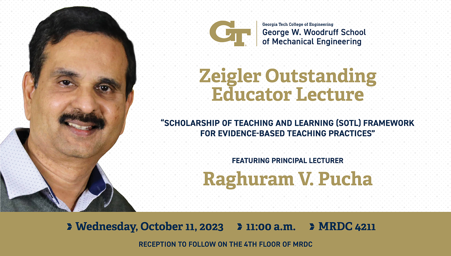 2023 Zeigler Outstanding Educator Lecture | George W. Woodruff School of Mechanical Engineering